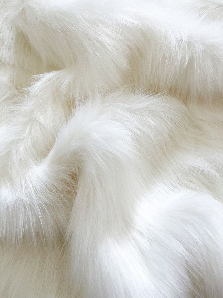 White Round Fur 4X4 FT – Gaba Official Rug Store Online In Pakistan ...